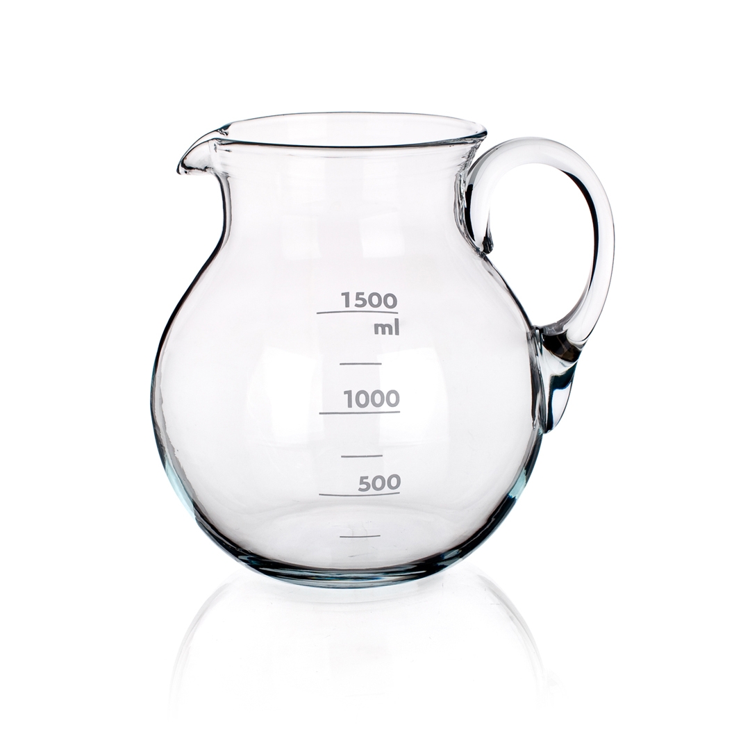 Measure, Urine Measure, With Handle, Graduated, Borosilicate Glass ...