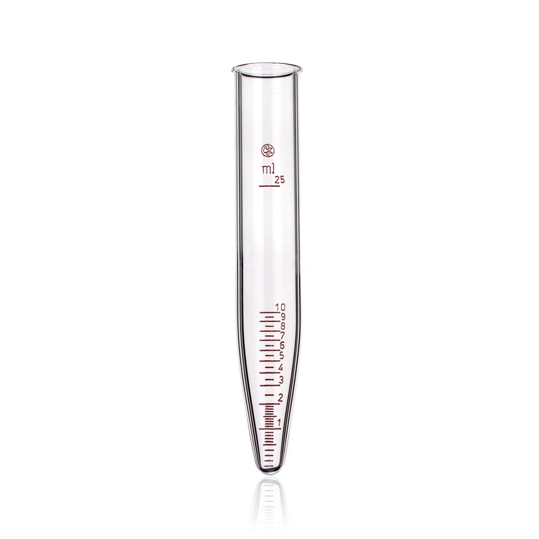 Test Tube, Conical, With Rim, Borosilicate Glass - Smith Scientific