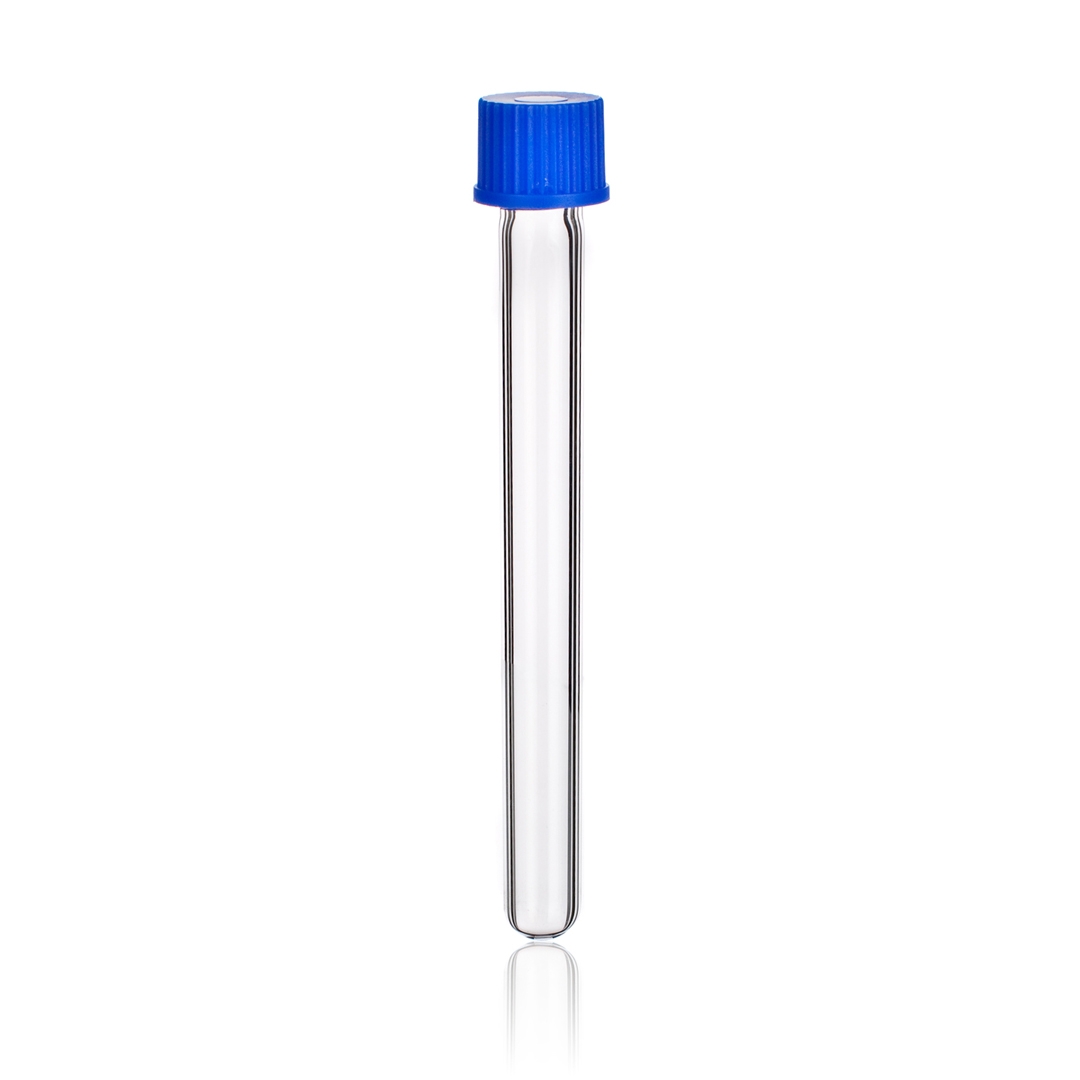Test Tube, Screw Cap, GL18, Borosilicate Glass - Smith Scientific