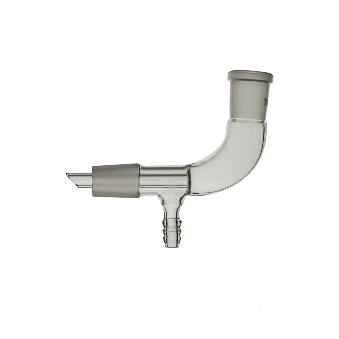 Adapter, Receiver, Vacuum, Angled, Borosilicate Glass 3.3 - Smith ...