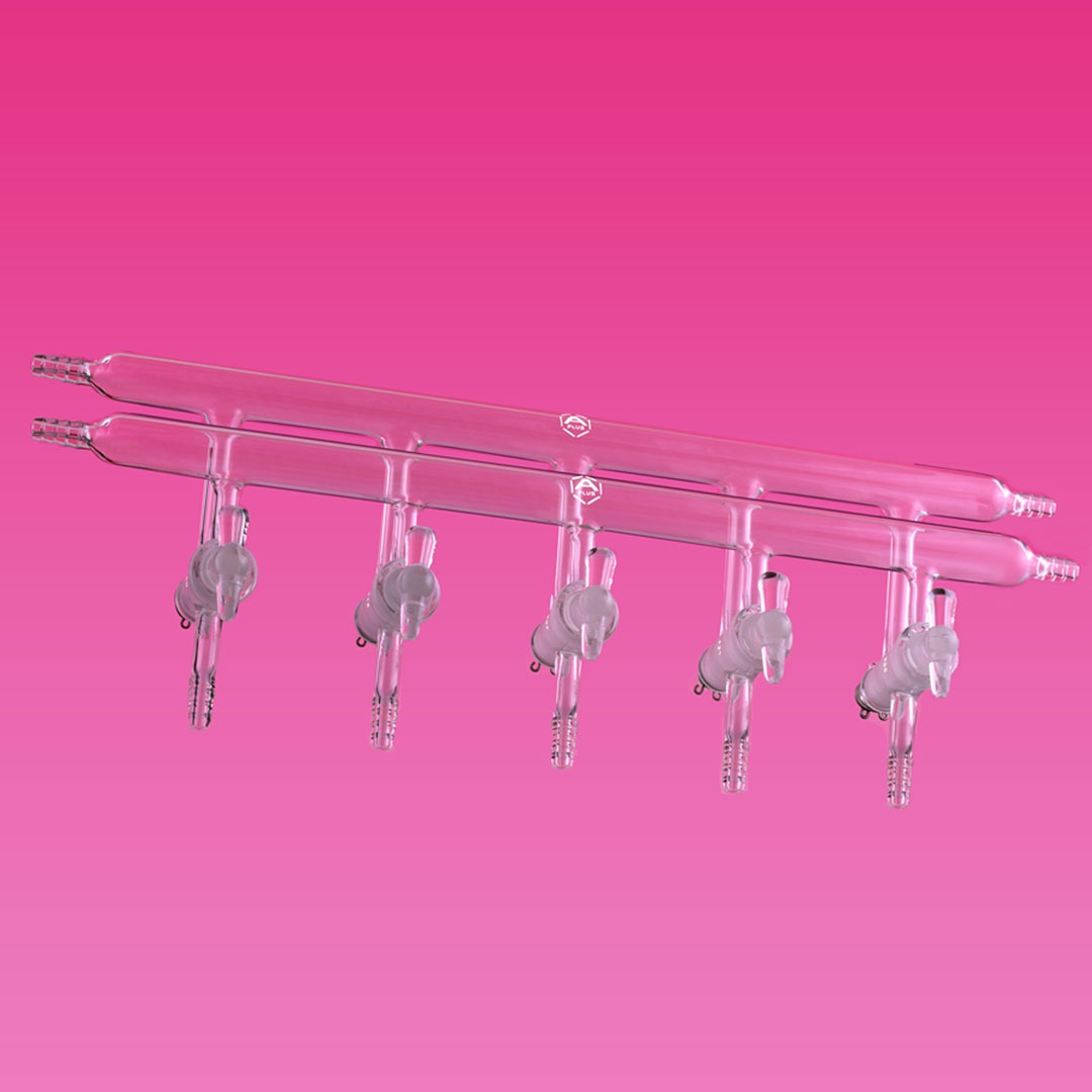 Manifold, Vacuum/Inert Gas, All Glass - Dixon Science