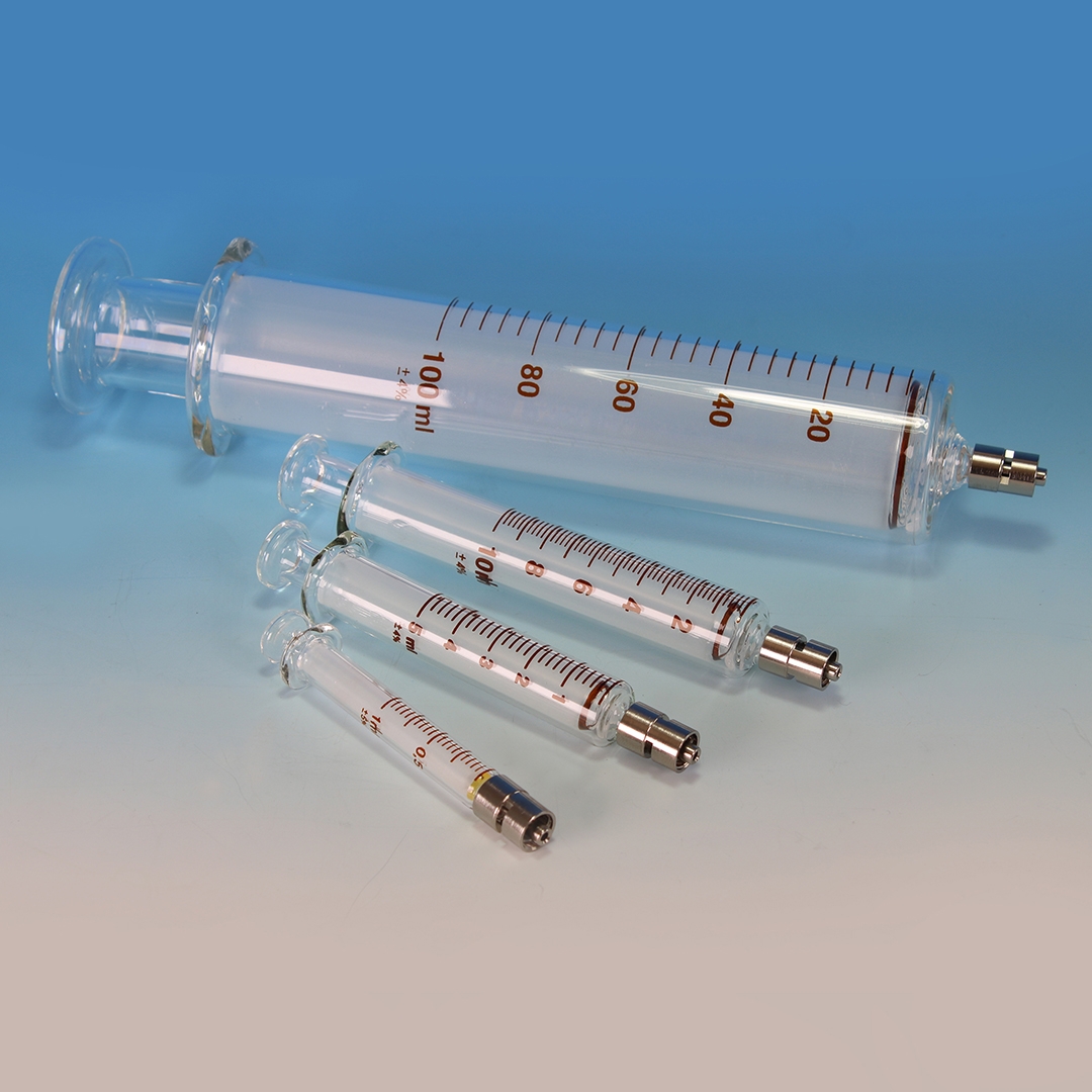 Syringe, Glass, Metal Luer Lock Fitting, Borosilicate Glass 4.9 - Dixon ...